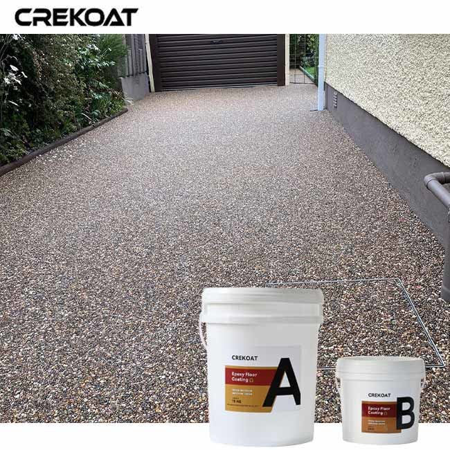 Seamless Smooth Surface Pebble Stone Epoxy Providing A Safe Slip ...